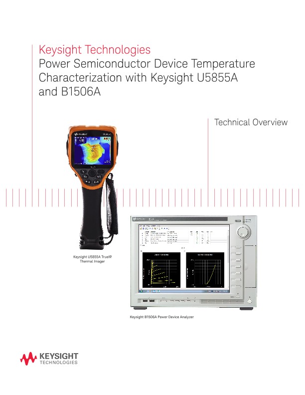 Power Semiconductor Device Temperature Characterization with Keysight U5855A and B1506A PDF ...